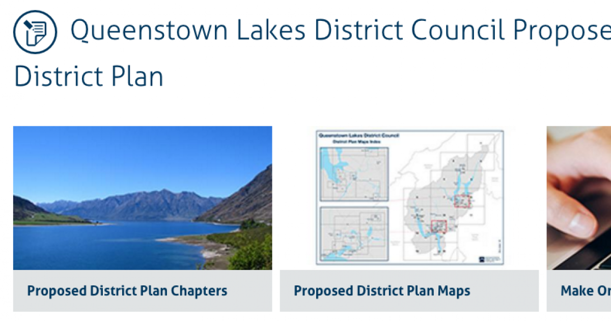 QLDC PLAN SUBMISSIONS EXTENDED » December, 2015 » Glenorchy Community